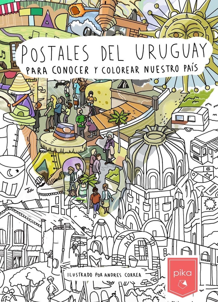 POSTALES DEL URUGUAY PARA CONOCER Y COLOREAR NUESTRO PAÍS - Escaramuza ...
